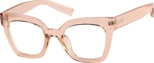 Zenni Cat-eye Full Rim Frame - Orange
