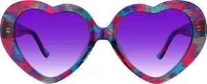Zenni Heart Glasses Plastic Full Rim Frame