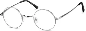 Zenni Round Eyeglasses - Silver