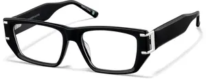 Zenni Geometric Full Rim Frame - Black