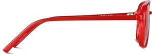 Zenni Retro Aviator Eyeglasses - Red