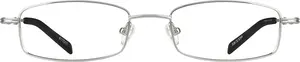 Zenni Lightweight Rectangle Glasses Stainless Steel Full Rim Frame