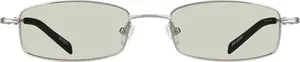 Zenni Lightweight Rectangle Glasses Stainless Steel Full Rim Frame
