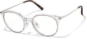 Zenni Round Full Rim Eyeglasses Frame - Tortoiseshell