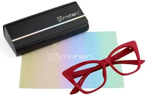 Zenni Cat-eye Full Rim Frame Glasses - Red