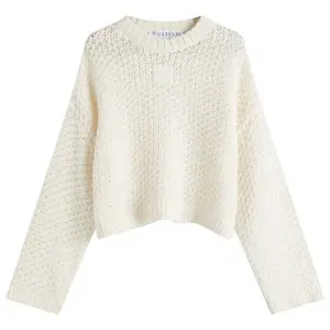 JW Anderson Cropped Open Stitch Pullover