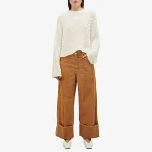 JW Anderson Cropped Open Stitch Pullover