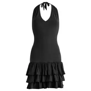 Peachy Den Halterneck Dresses