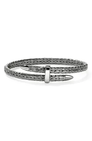 John Hardy Spear Flex Cuff - Dark Sterling Silver