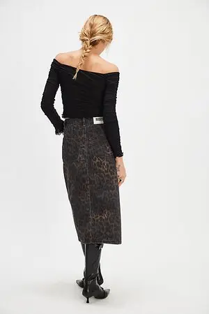 THE RAGGED PRIEST Print Skirt