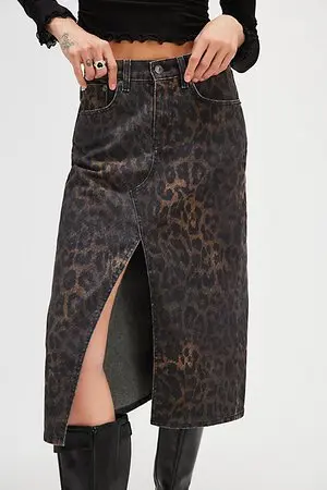 THE RAGGED PRIEST Print Skirt