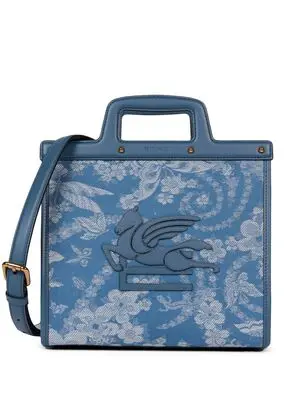 Etro Love Trotter Medium Tote - Blue