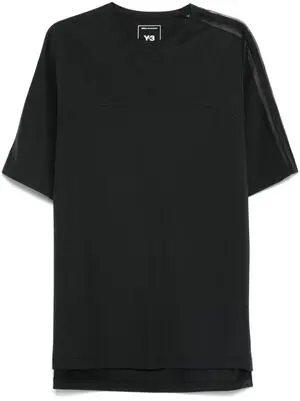 Y3 Mesh 3-stripes T-shirt