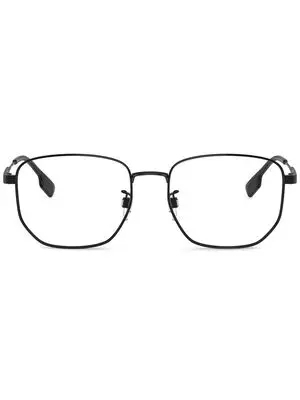 Burberry Square Frame Eyeglasses - Black