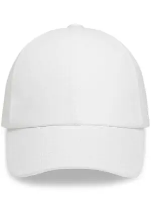 COURREGES Ac Cotton Cap - White