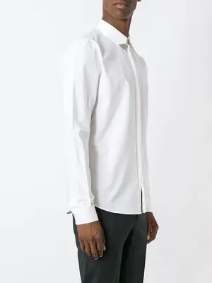 Givenchy Contrast Tip Shirt