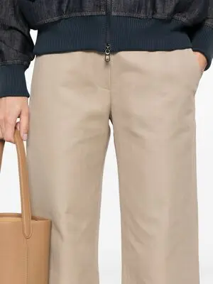 Brunello Cucinelli Twill-weave Trousers