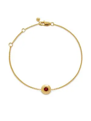 Monica Vinader January Birthstone Bracelet - Gold