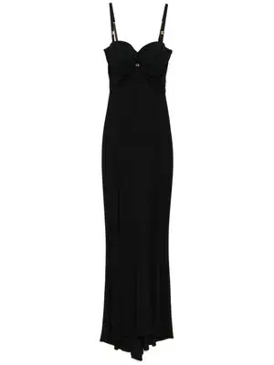 Elisabetta Franchi Red Carpet Crêpe Jersey Dress With Corset