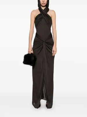 Giuseppe Di Morabito Draped Maxi Dress