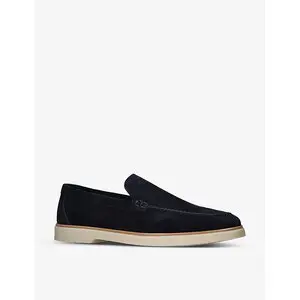 Magnanni Altea Suede Loafers - Navy