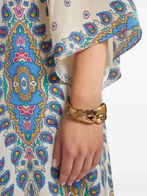 Etro Curly Bangle Bracelet - Gold