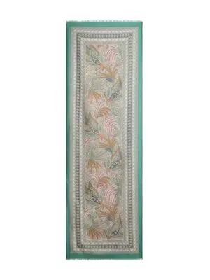 Etro Paisley-print Silk Scarf - Grey