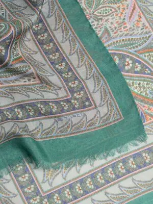 Etro Paisley-print Silk Scarf