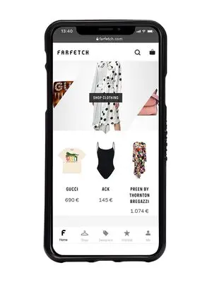 Givenchy And White Faded Logo Print Iphone X Phone Case