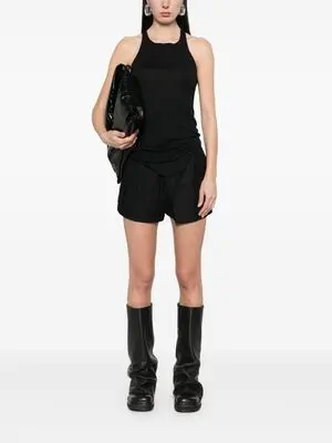 Rick Owens Cotton Tank Top - Black