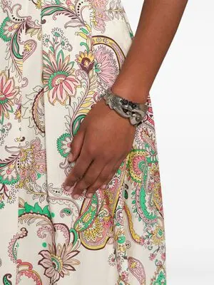 Etro Curly Bangle Bracelet - Silver