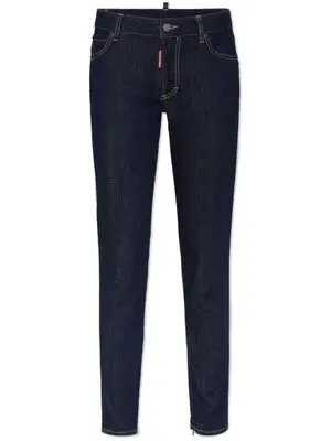 Dsquared2 Contrast-stitching Skinny Jeans