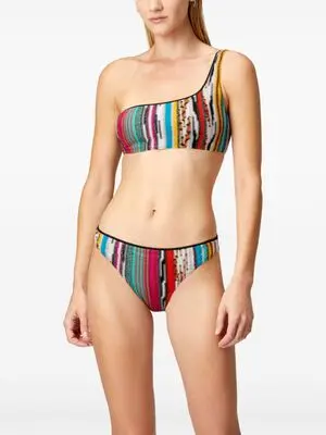 Missoni Striped Bikini Set - Black