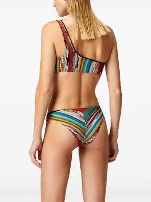 Missoni Striped Bikini Set - Black