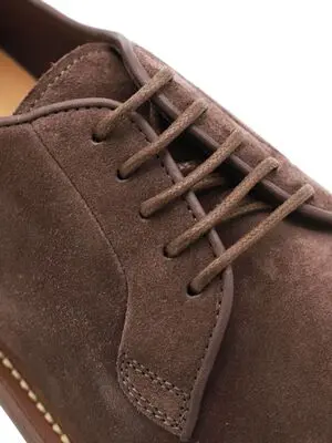 Brunello Cucinelli Suede Derby Shoes