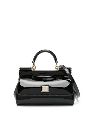 Dolce & Gabbana Mini Sicily Crossbody Bag - Black