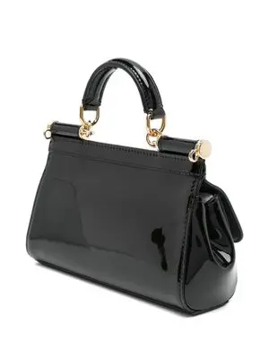 Dolce & Gabbana Mini Sicily Crossbody Bag - Black