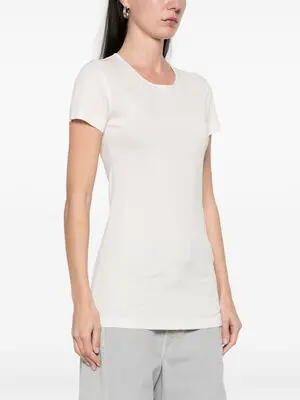 LEMAIRE Cotton T-shirt - Neutrals