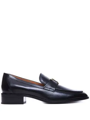 TOD'S T Plaque Loafers