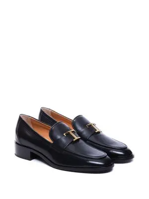 TOD'S T Plaque Loafers