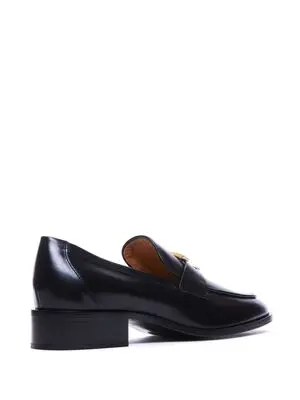 TOD'S T Plaque Loafers
