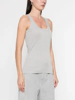 LEMAIRE Cotton Tank Top - Grey