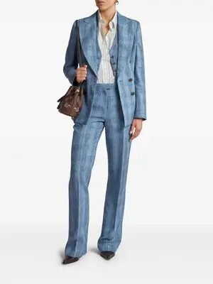 Etro Check Blazer