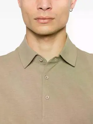 Herno Short-sleeve Polo Shirt - Neutrals