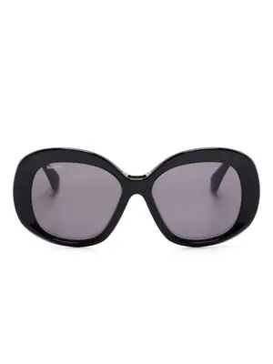 Max Mara Oversize Sunglasses - Black