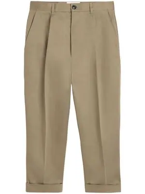 AMI Paris Tapered-leg Trousers