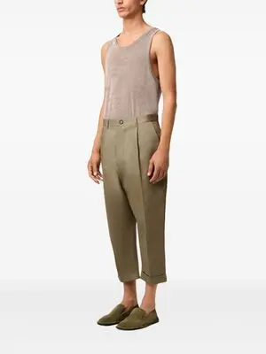 AMI Paris Tapered-leg Trousers