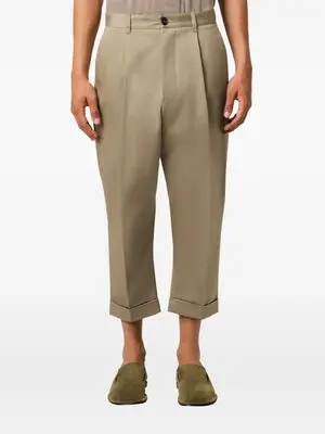 AMI Paris Tapered-leg Trousers