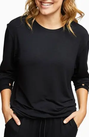 JAMBYS Long-sleeve Jamtee - Black