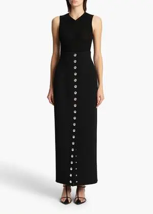 Khaite Brynlee Pencil Skirt